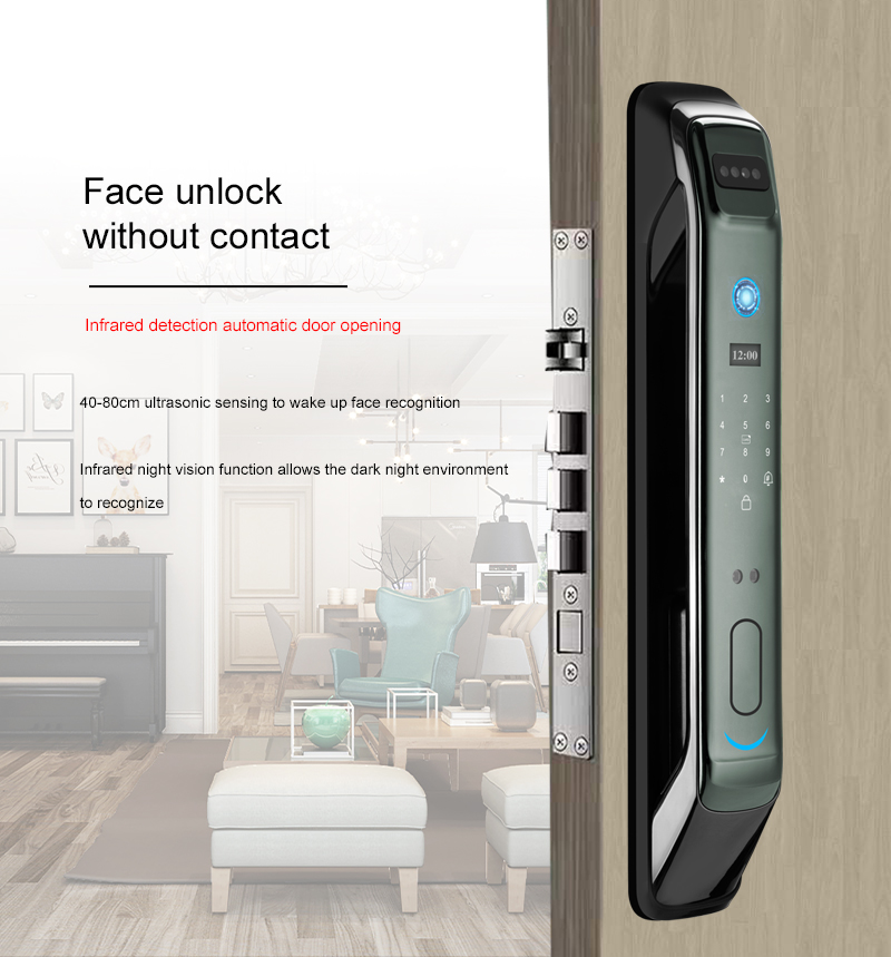 Tuya Zigbee 3D Face Smart Door Lock YFFZ-X1B Factory