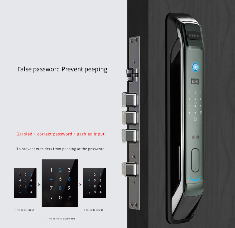Tuya Zigbee 3D Face Smart Door Lock YFFZ-X1B Factory